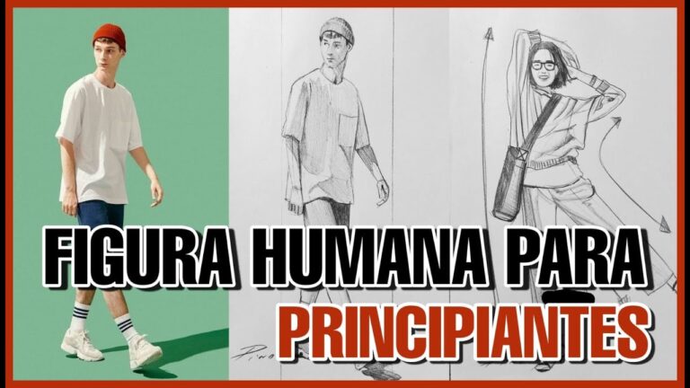 Guía completa: Cómo dibujar una persona de cuerpo entero como un ...